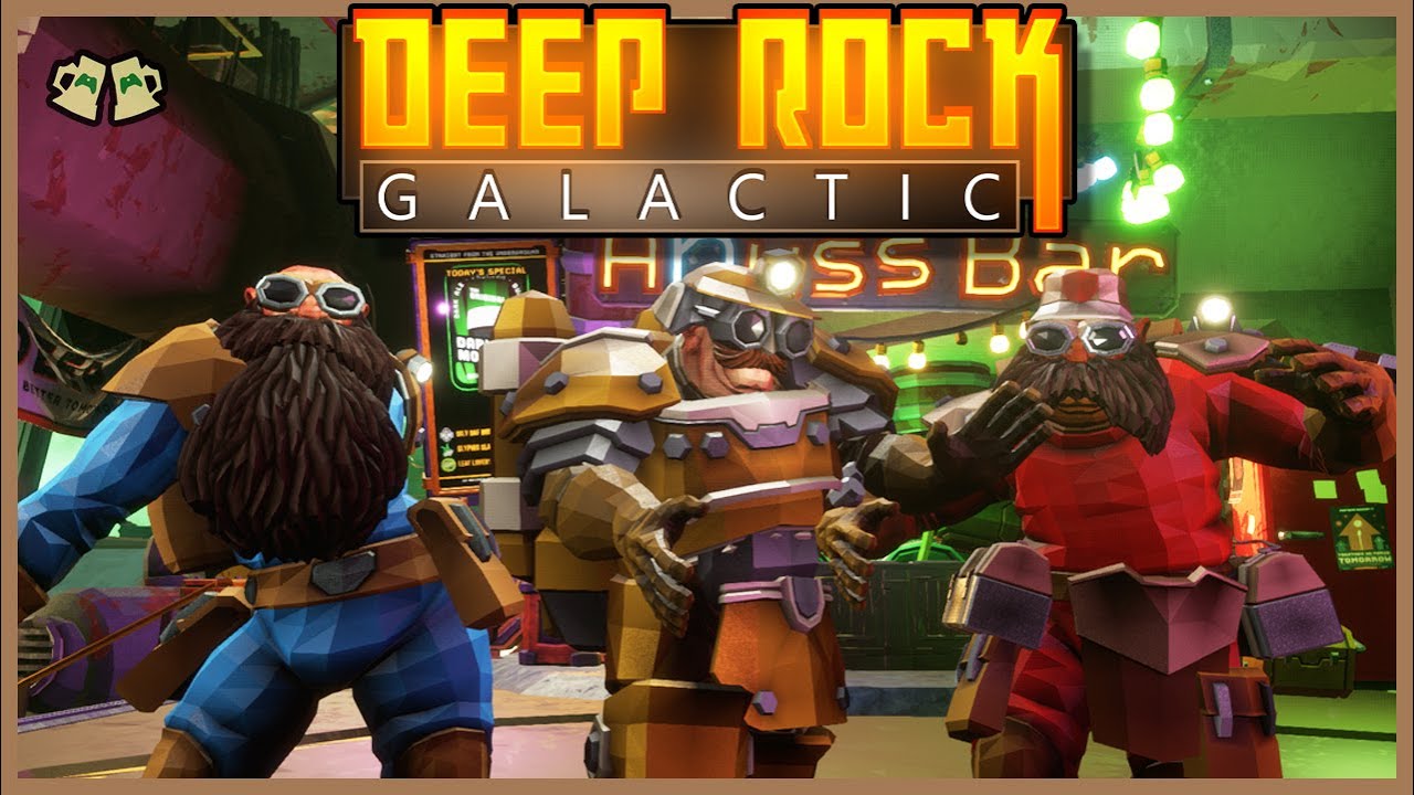 Dwarves & Space | Deep Rock Galactic - First Time - YouTube