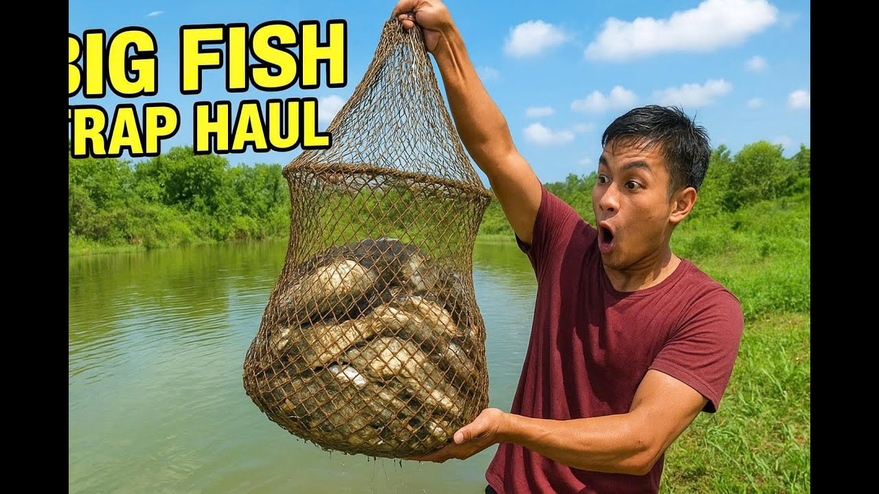 Big fish Trap hacul! Full Long-Day Catch in Hainan - YouTube