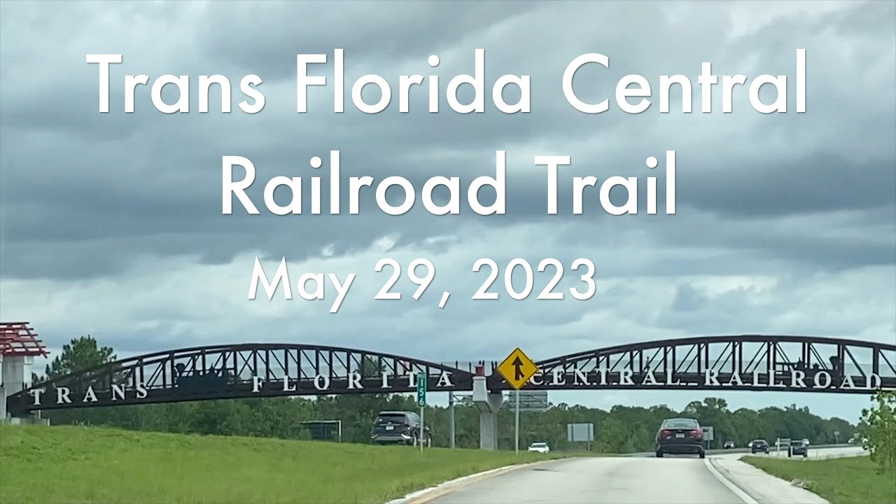 Trans Florida Central Railroad Trail in Fellsmere Florida - YouTube
