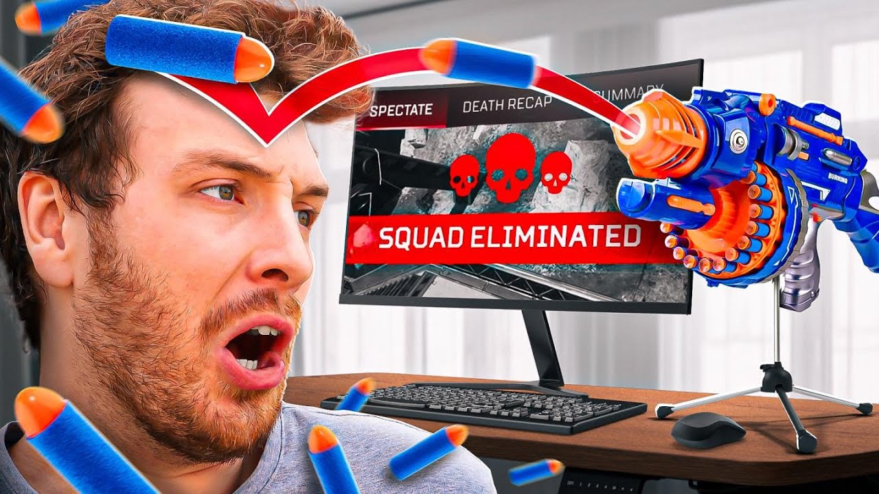 Getting Shot Every Time I Lose Health in Apex Legends - YouTube