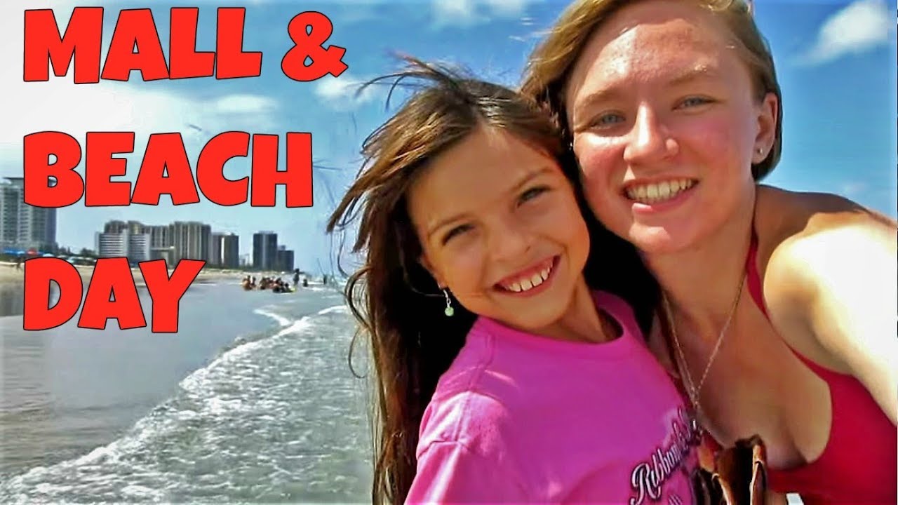 Mall and Beach Day! (Girl's Day in Ft. Lauderdale, FL) - YouTube