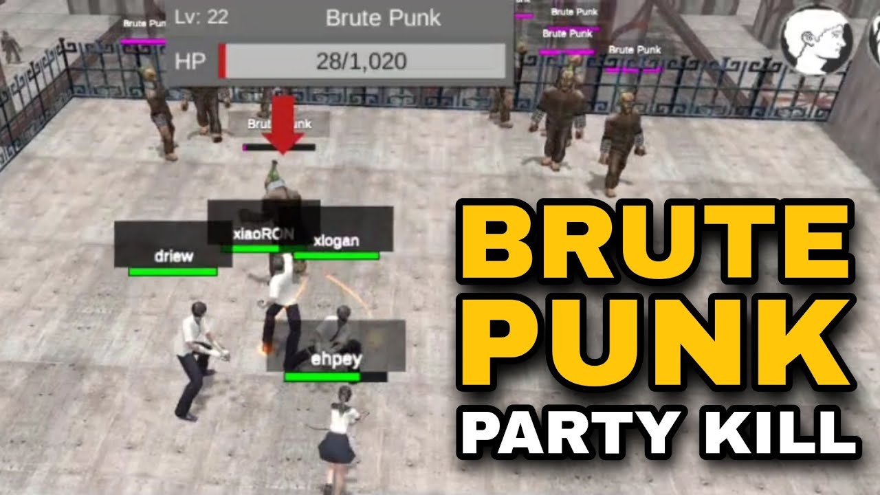 Ran Mobile: The Master Class - Brute Punk Party Skill (Hunting ...