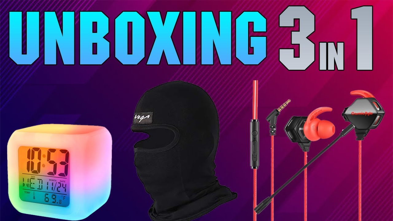 Unboxing | 3 in 1 Unboxing | RGB Clock | - YouTube