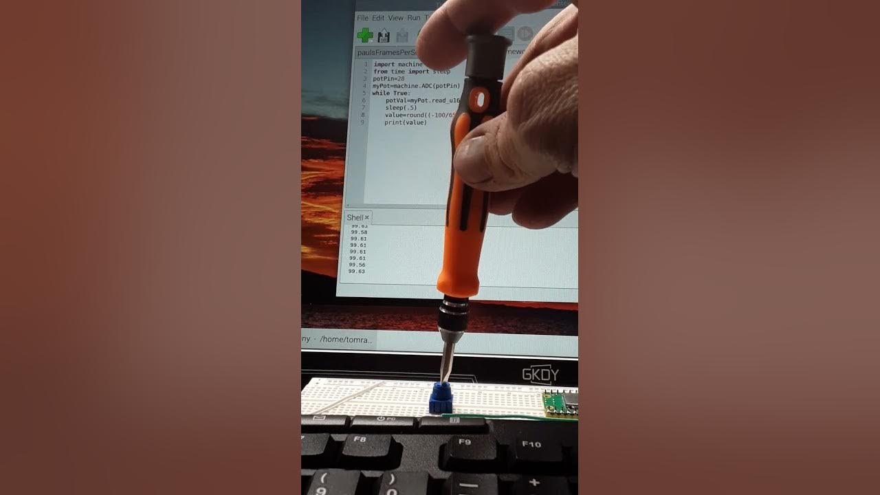 Paul Mcwhorter Homework Assignment For Lesson 5 Of The Raspberry Pi Pico W Youtube