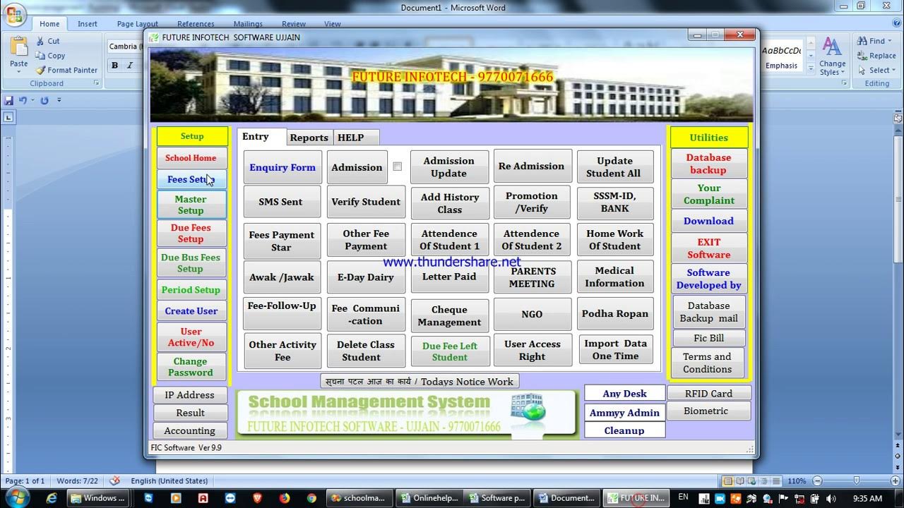 Fee Fine Setup - YouTube