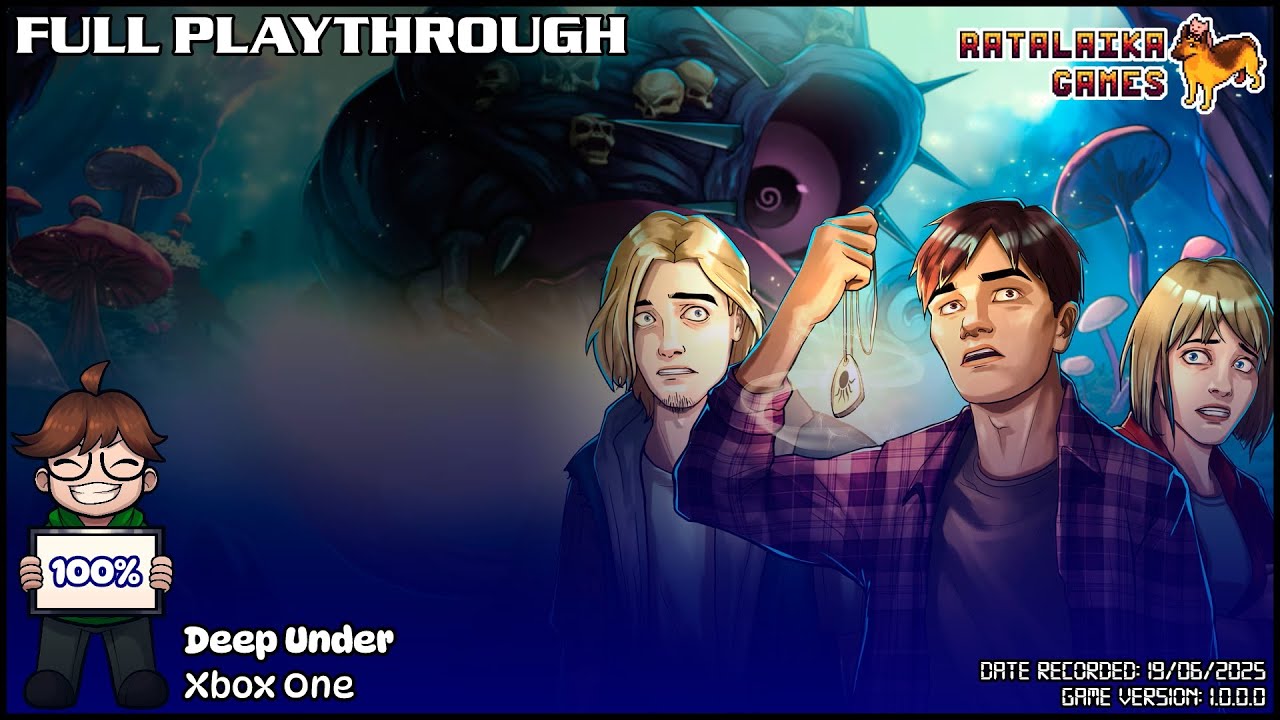 Full Playthrough - Deep Under (Xbox One) - 1,000G! - YouTube
