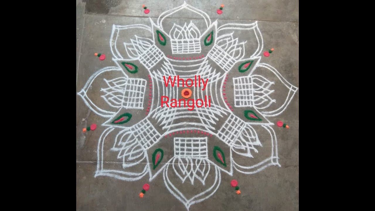 Amazing margazhi rangoli collections | Easy and attractive rangoli ...