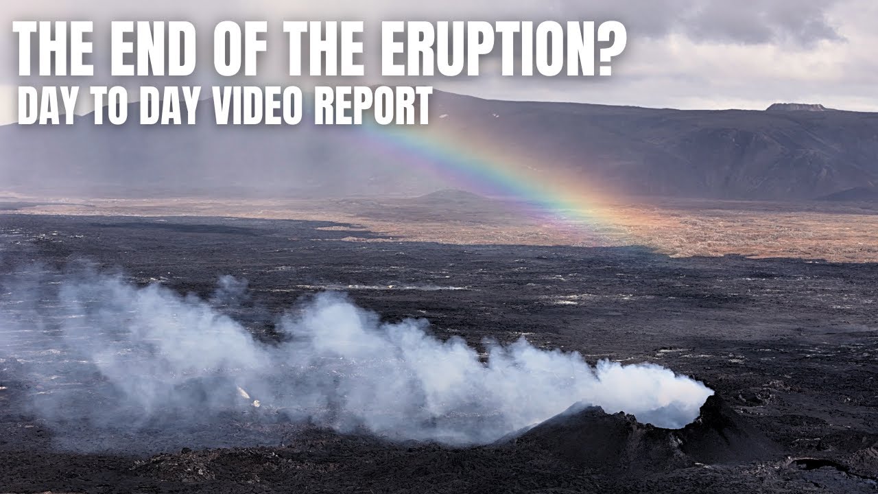 The Eruption Is About To Come To An End And This Is How The Crater Has ...