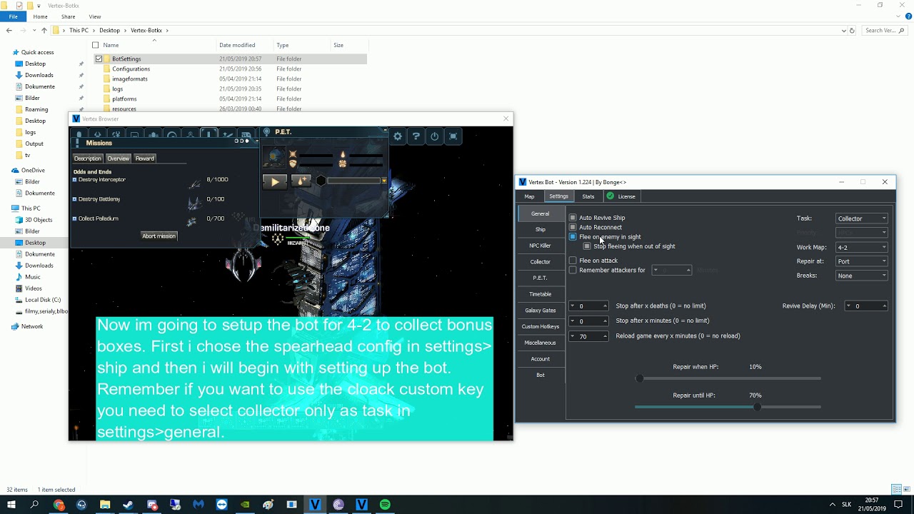Vertex-Bot Timetable+Config editor tutorial/showcase(in account ...