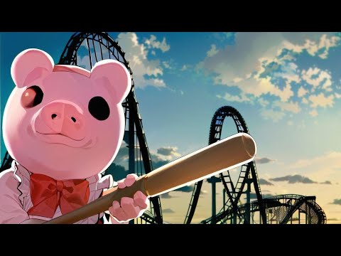 How to make a Roller-coaster in Piggy Build Mode - YouTube