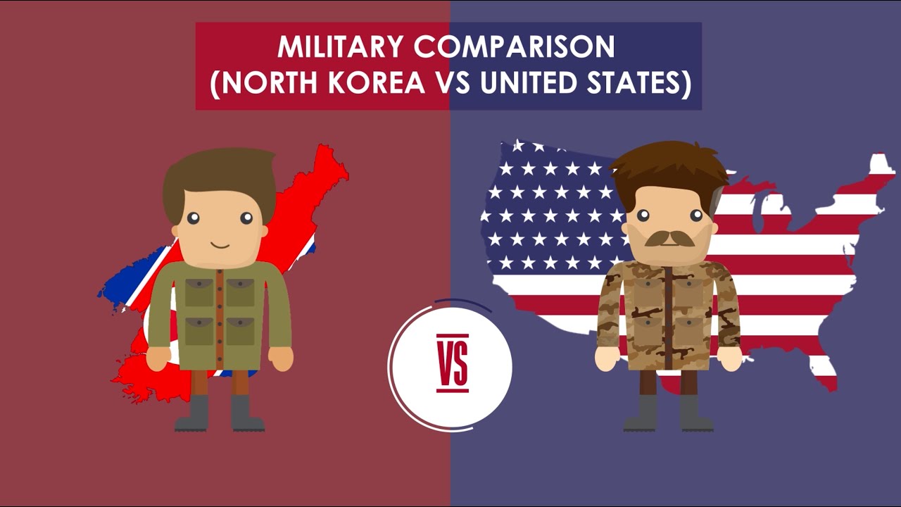 North Korea vs USA - Military Comparison - YouTube