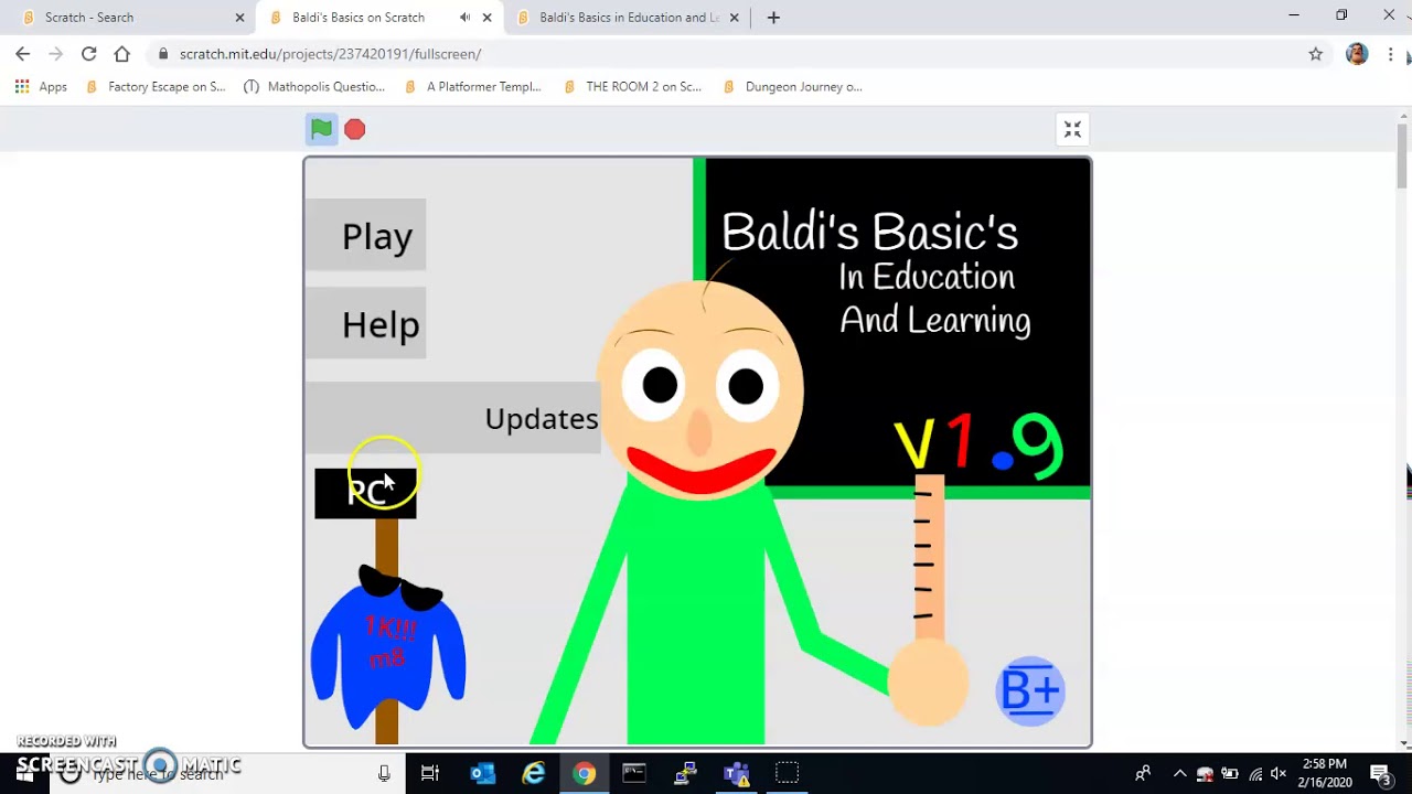 Balidi's Basics on scratch! - YouTube