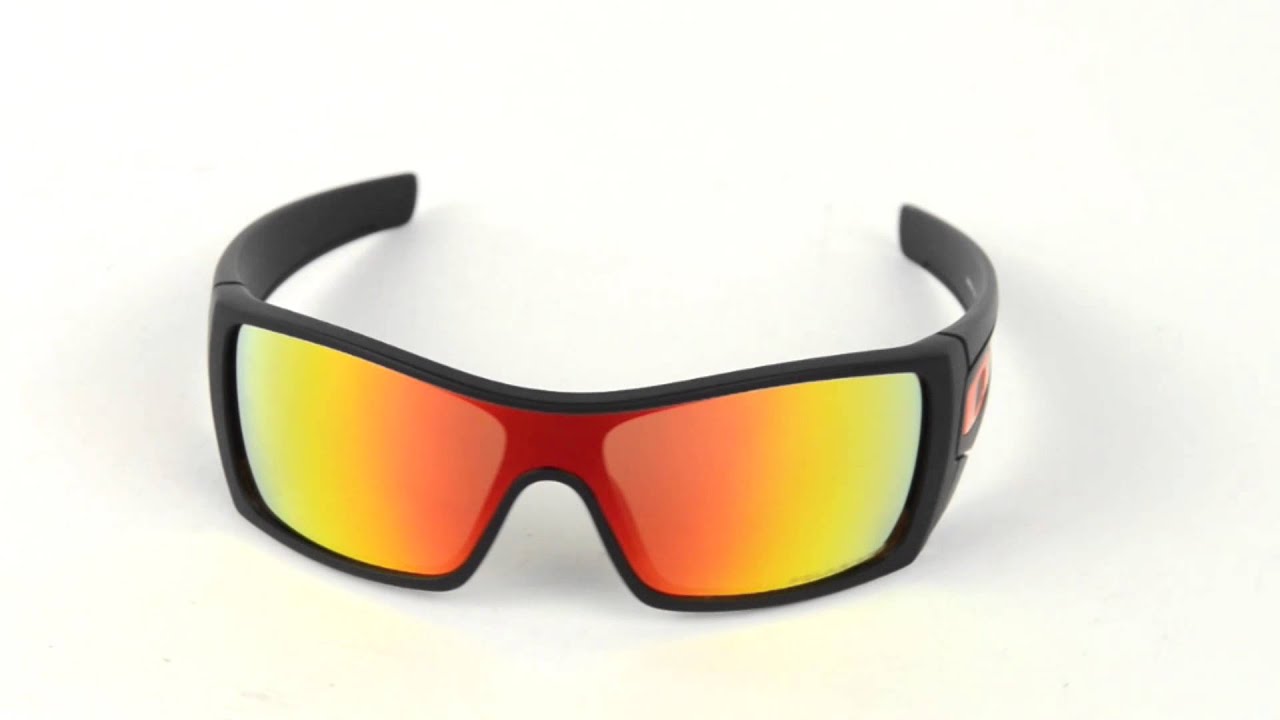 Oakley Batwolf Sunglasses - Polarized, Iridium® Lenses - YouTube