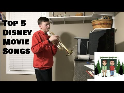 Top 5 Disney Movie Songs on Trumpet | Between The Pines - YouTube