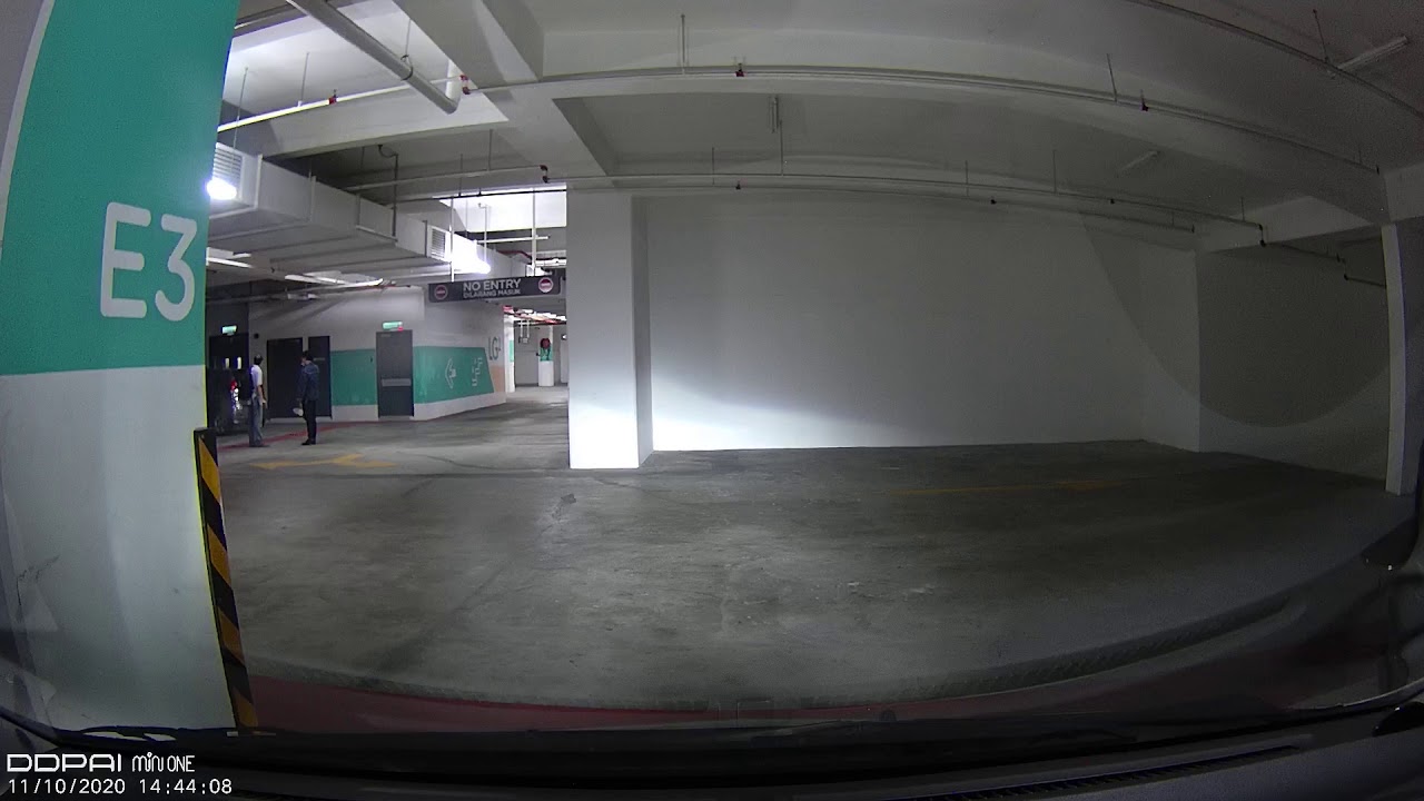 DDPai Mini ONE NightVision - Basement (Low Light) - YouTube