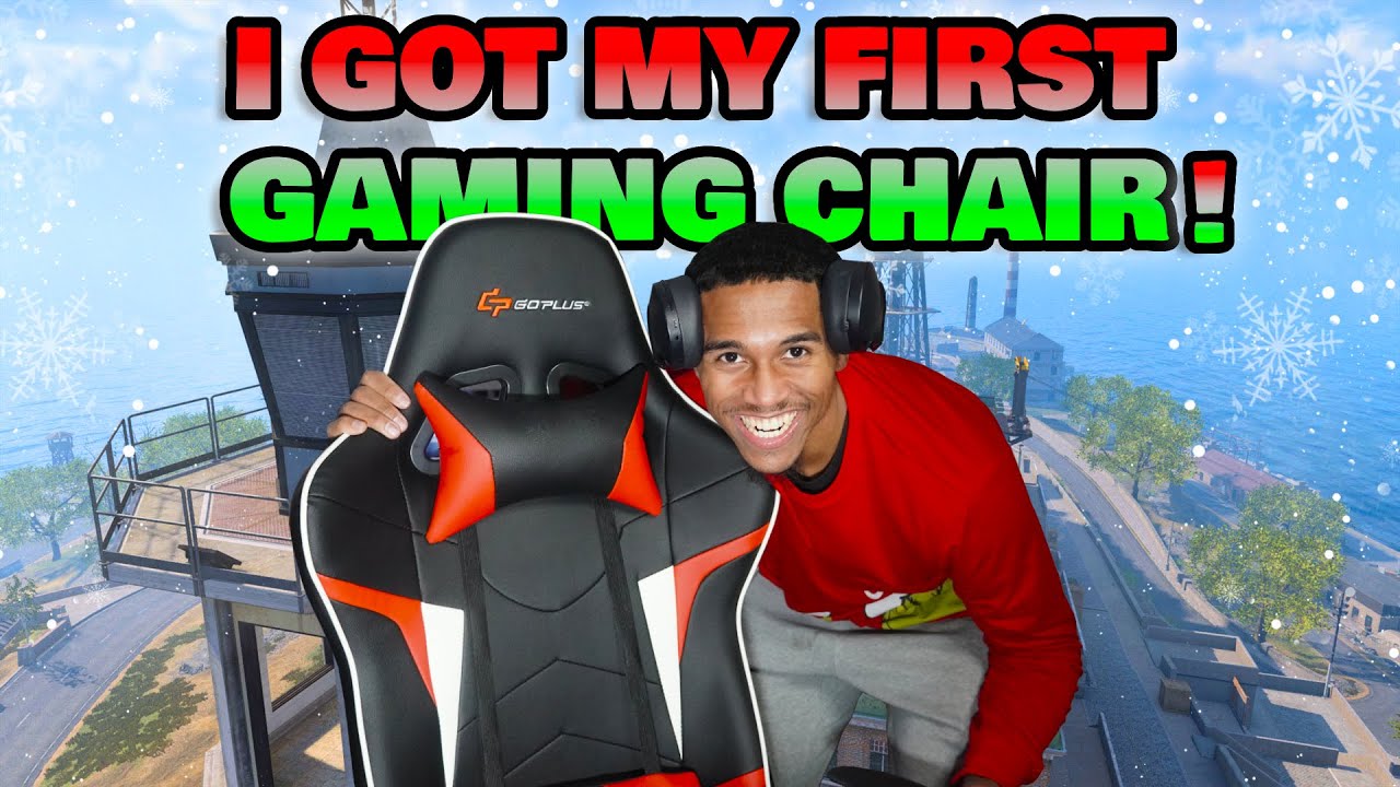 JUST GOT MY FIRST GAMING CHAIR & I DROPPED 40 MY FIRST GAME!🤯🏆 #warzone ...