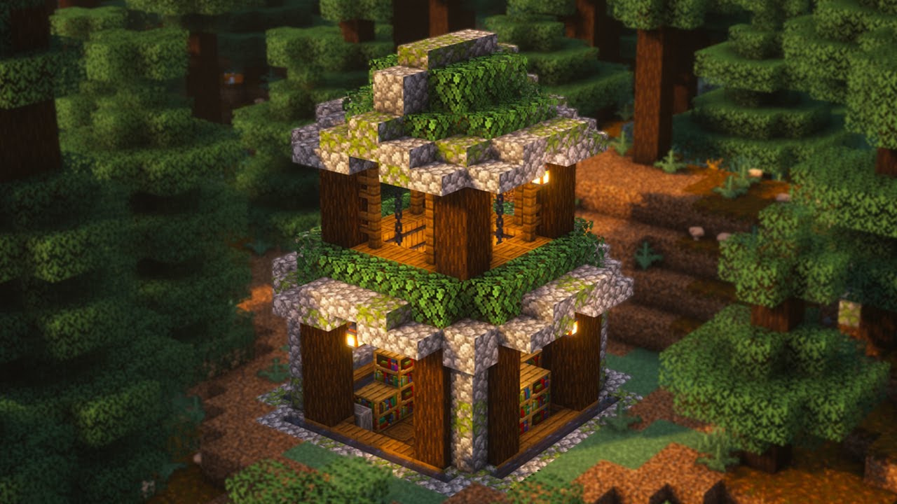 How to Build a Enchanting House | Minecraft - YouTube