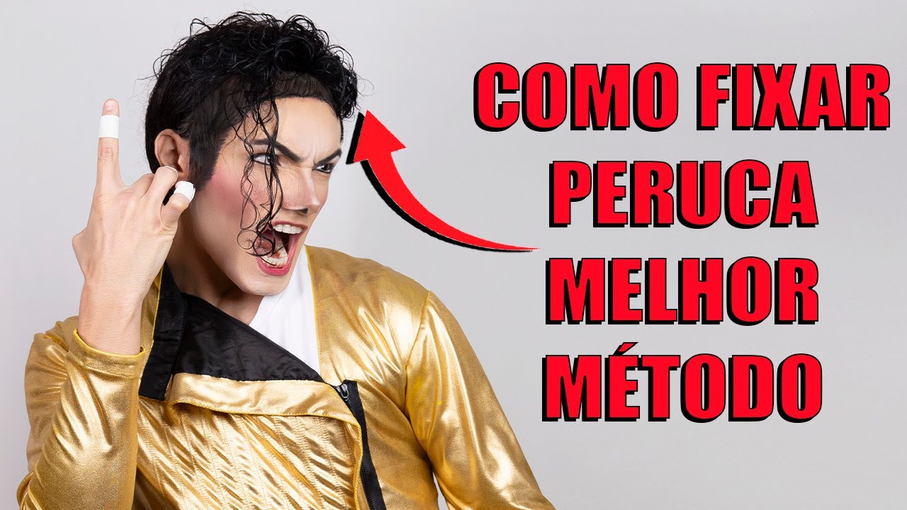 Como FIXAR bem sua PERUCA ( EFEITO NATURAL ) - YouTube