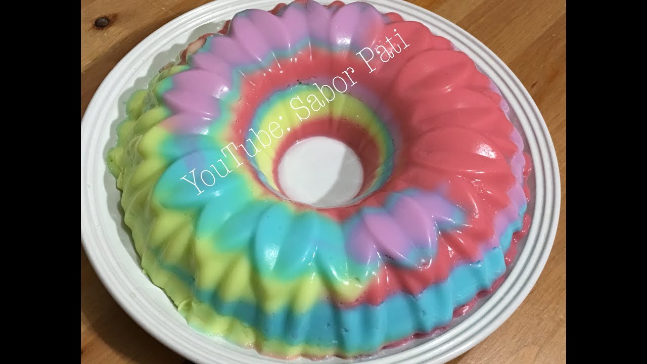 Cómo Hacer Una Gelatina De Colores - Maripo