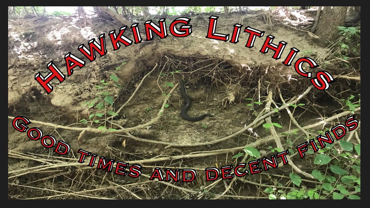 Arrowhead hunting #52 Hawking Lithics Good times and decent finds - YouTube