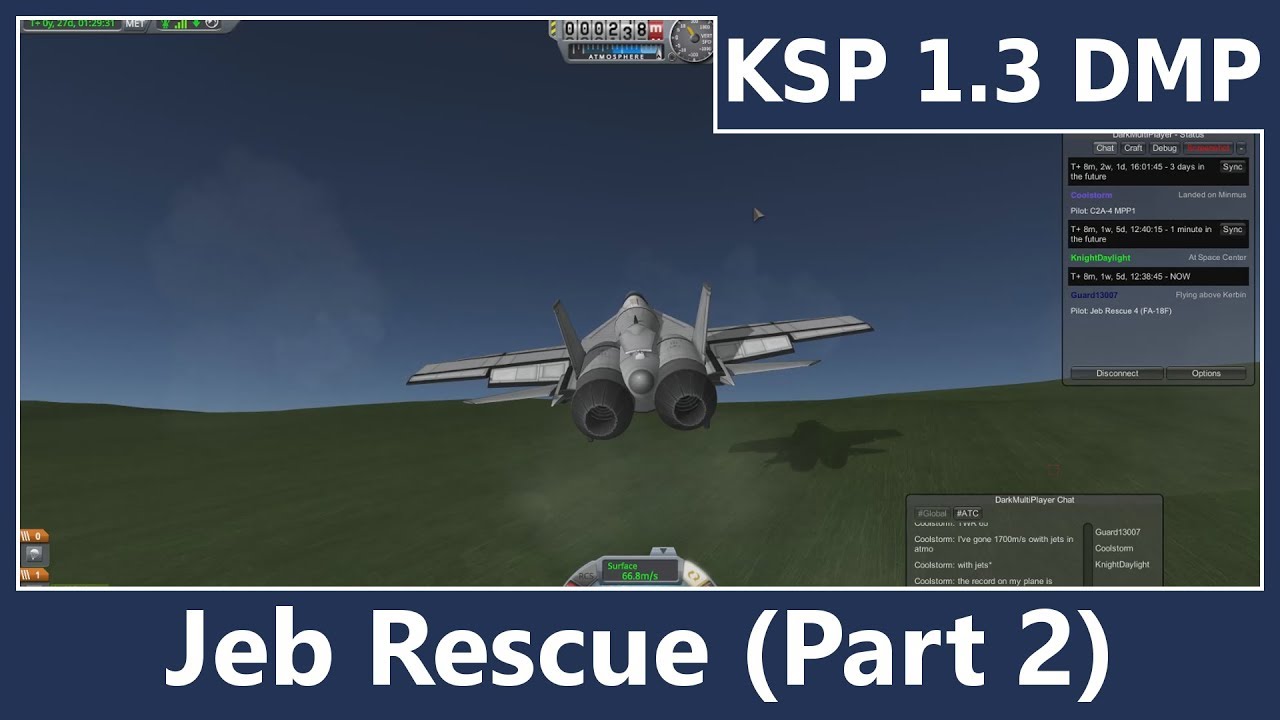 Rescuing Jeb (Part 2) - KSP DarkMultiplayer - YouTube