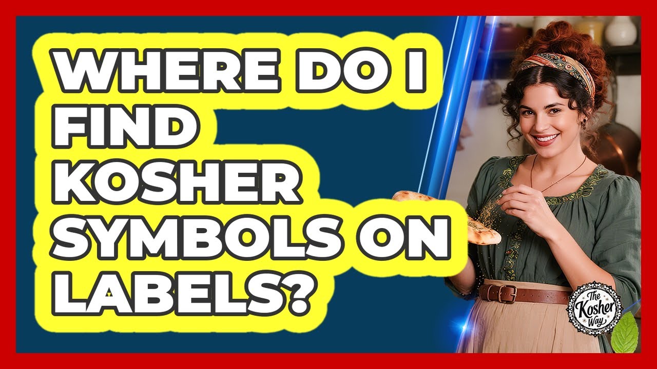 Where Do I Find Kosher Symbols On Labels? - YouTube