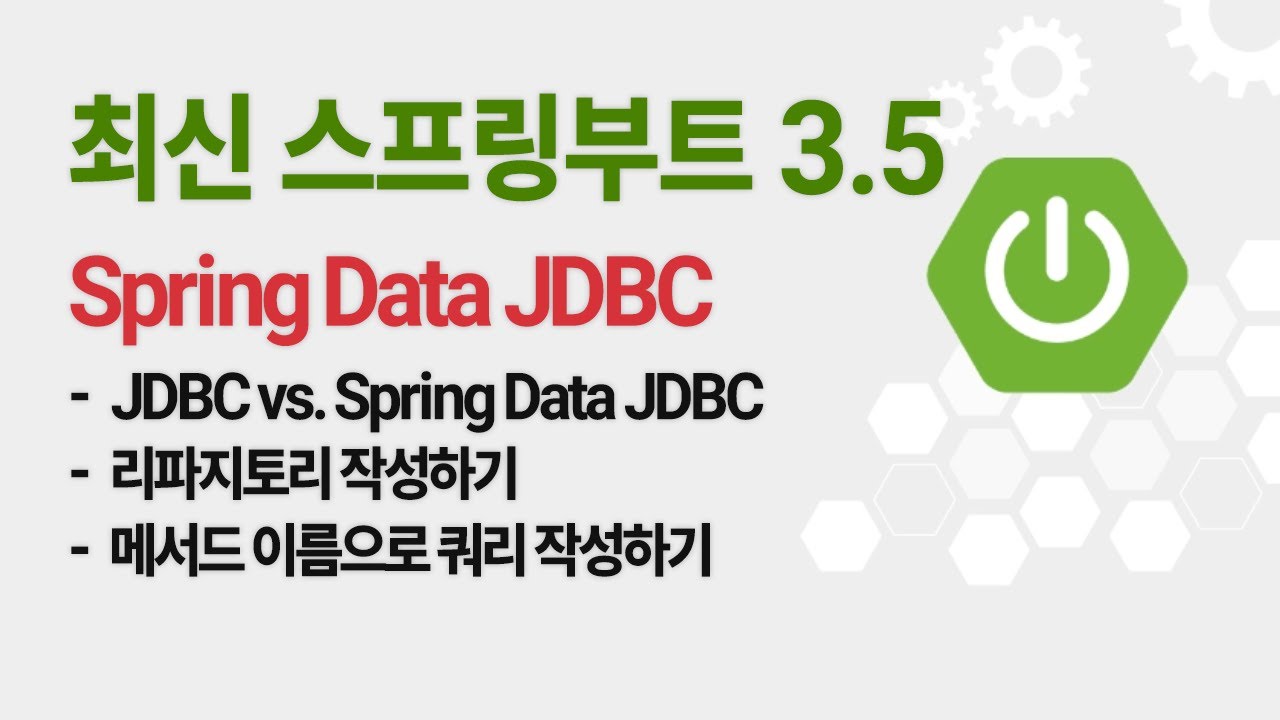 Spring Data JDBC - YouTube