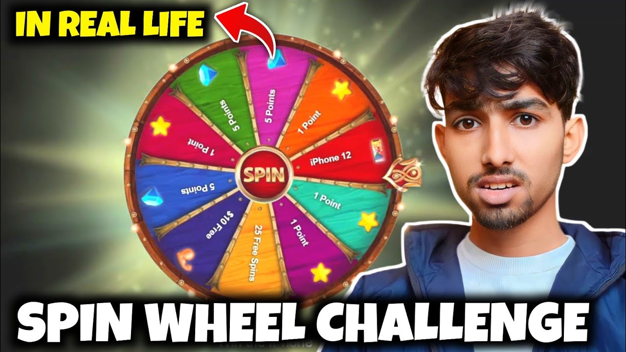 SPIN WHEEL CHALLENGE 🤑 - YouTube
