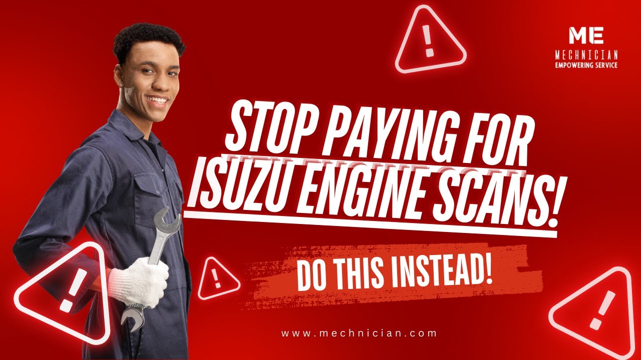 Isuzu engine secrets EXPOSED! Diagnose, read & clear fault codes with ...