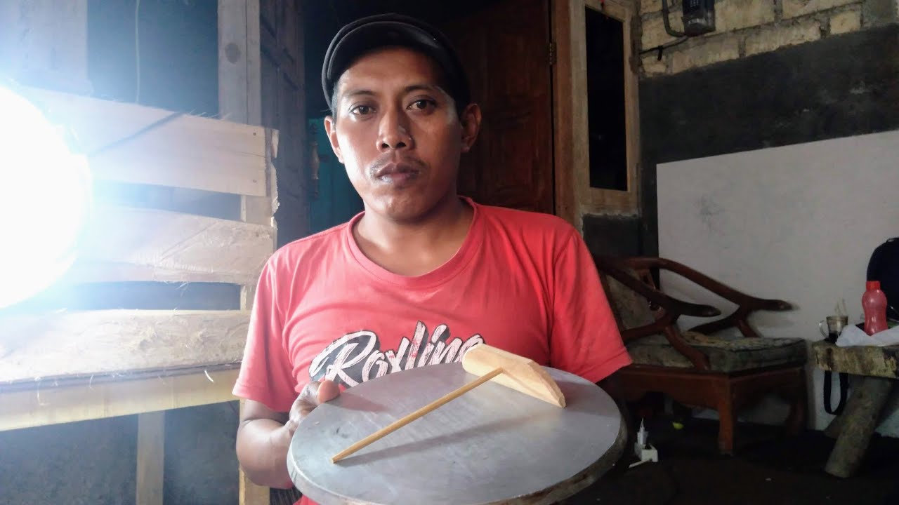 Membuat Perata Spatula Garukan Adonan Crepes - YouTube