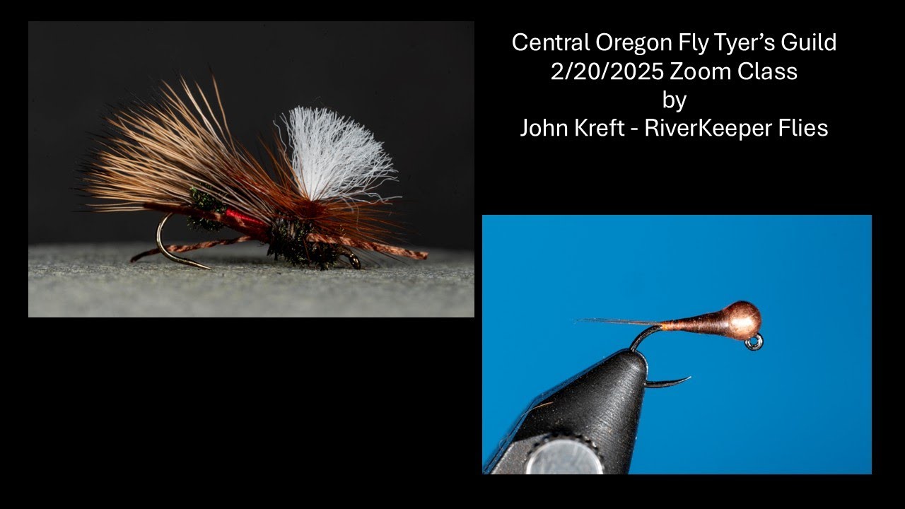 Central Oregon Fly Tyer's Guild Zoom Class - 2/20/2025 - YouTube