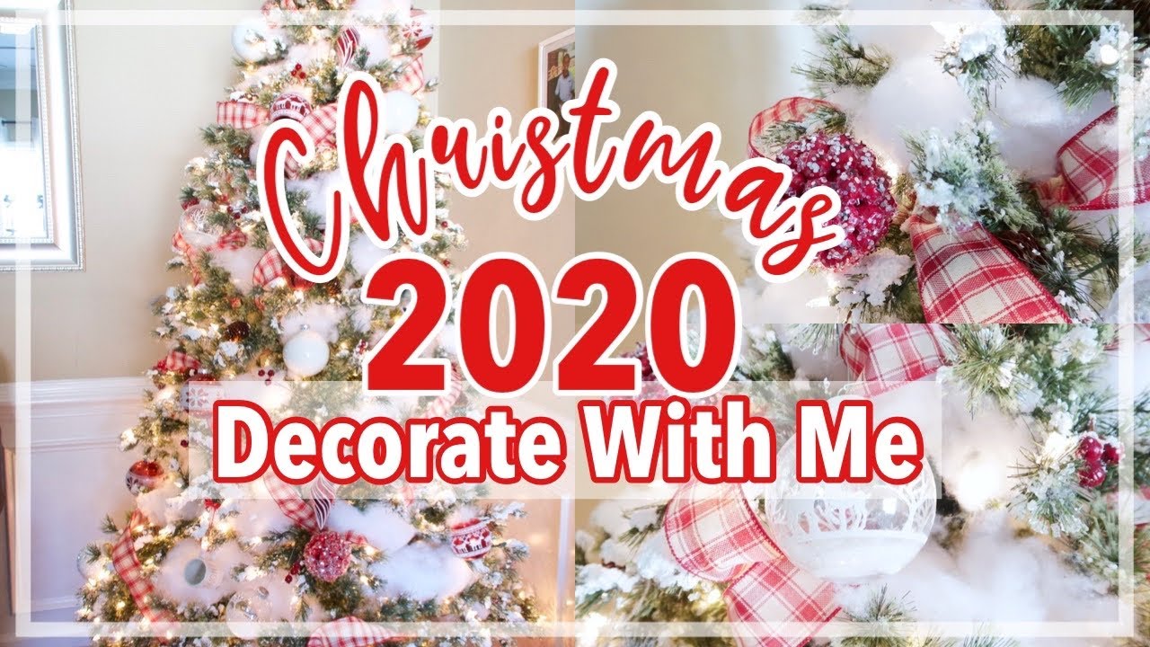 Christmas Tree Decorating 2020 | How To Decorate A Christmas Tree ...