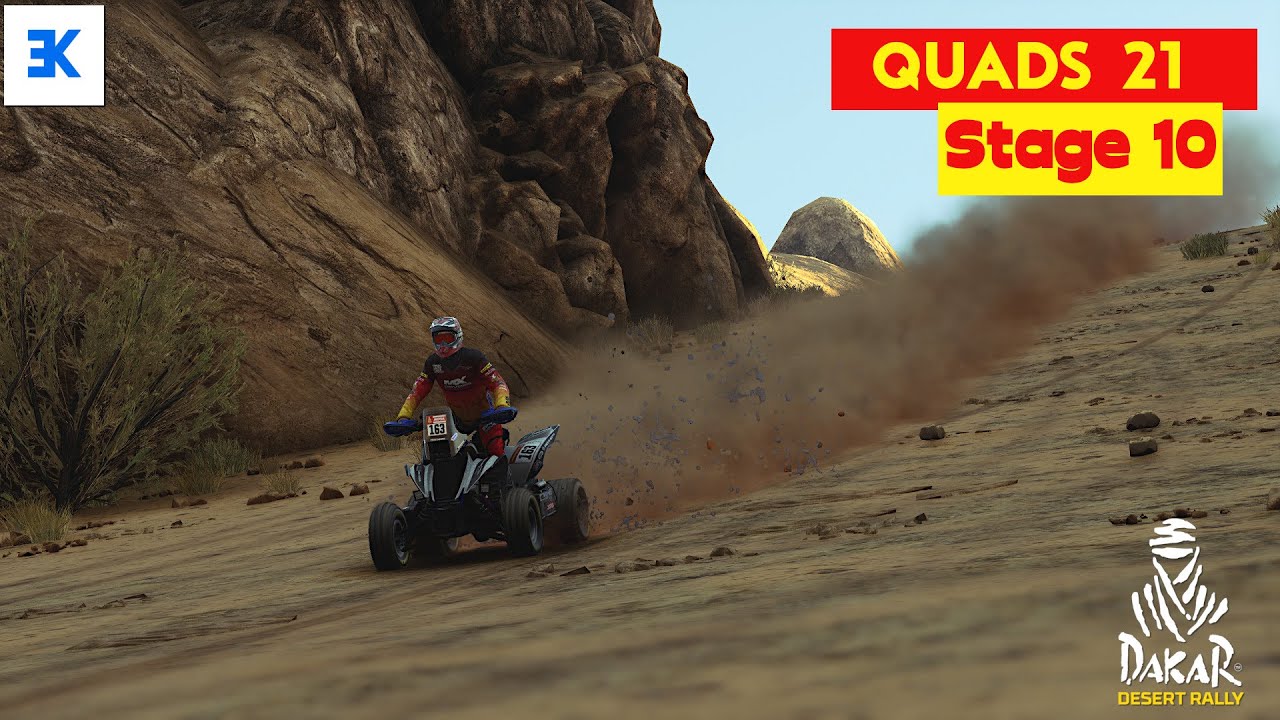 Dakar Desert Rally | 2021 Quads: Low Rider (Stage 10) - YouTube