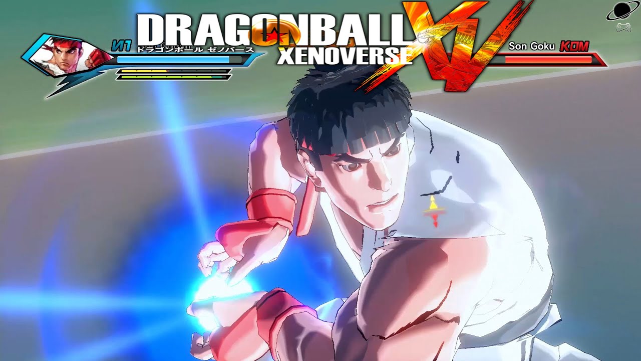 Ryu VS Goku - Dragon Ball Xenoverse VS Street Fighter MOD - YouTube