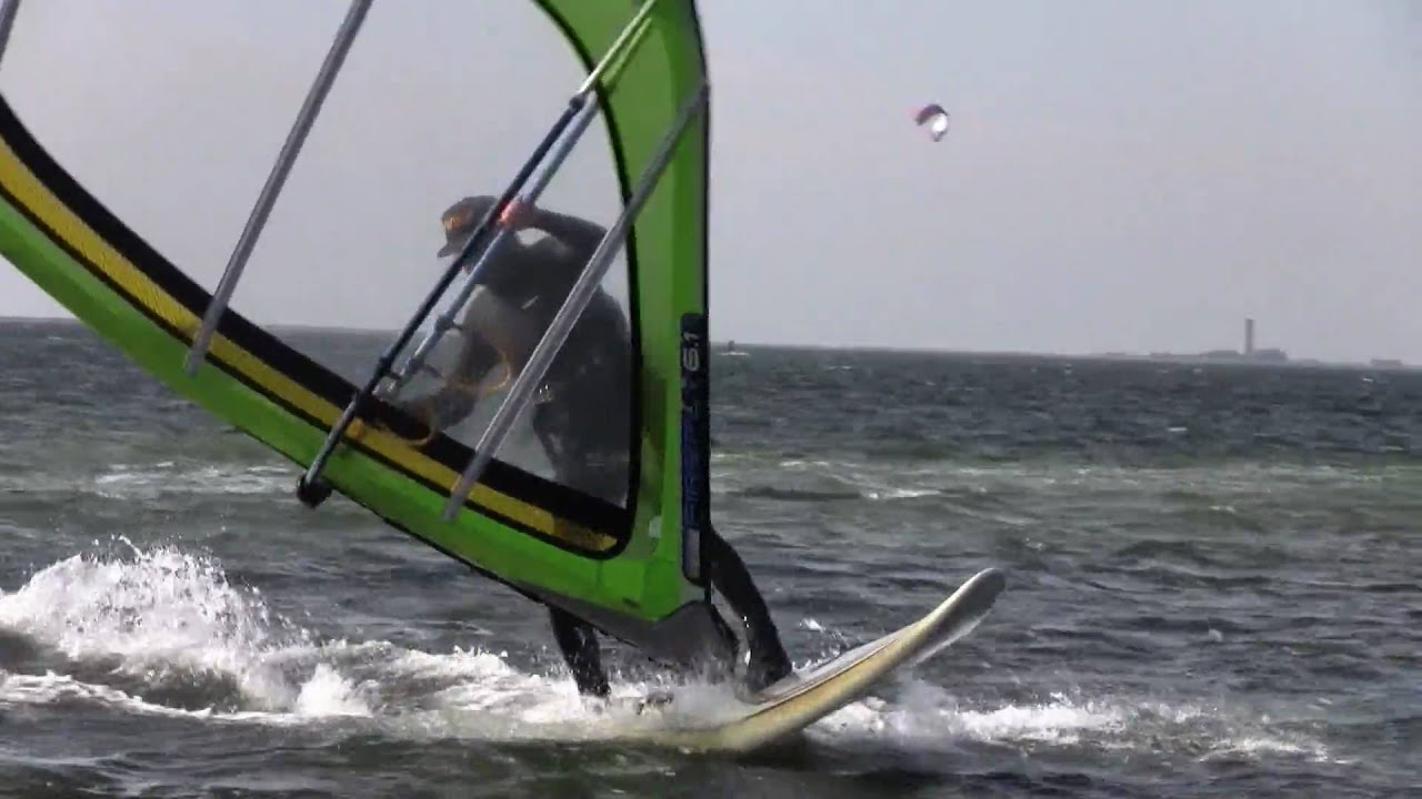 Windsurfing how to Push Tack / Fehmarn / Gold - YouTube