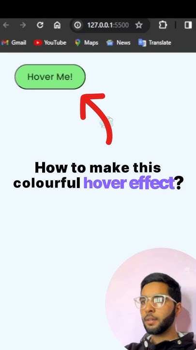 Make This Colourful Hover Effect In Css 🤯🔥 Css Webdevelopment Youtube