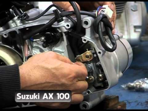 Desarmando El Motor De La Suzuki Ax 100: Un Viaje Al Corazón De La Moto ...