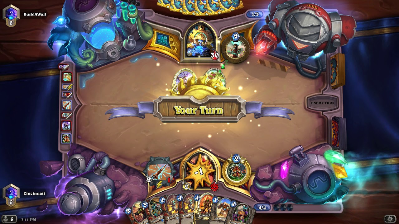Hearthstone: Aggro Warrior vs. Quest Shaman (Sathrovarr Patch, November ...