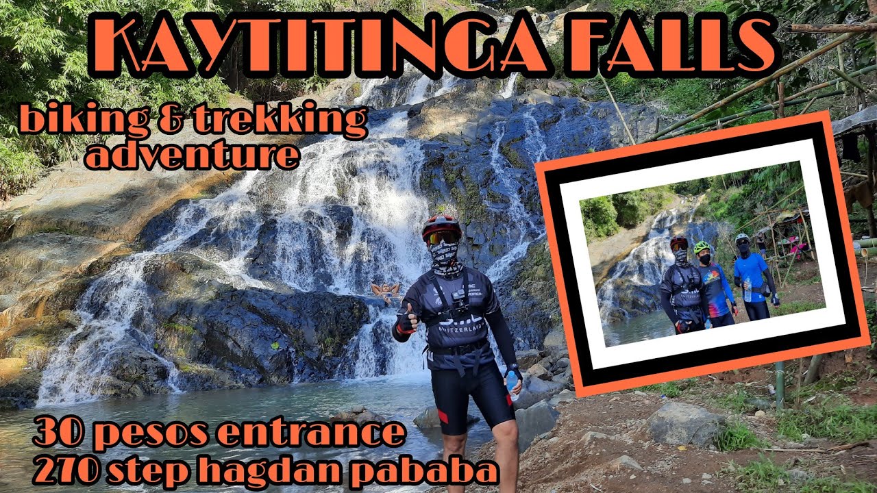 KAYTITINGA FALLS BIKING and TREKKING ADVENTURE/SJDB plus shout out sa ...