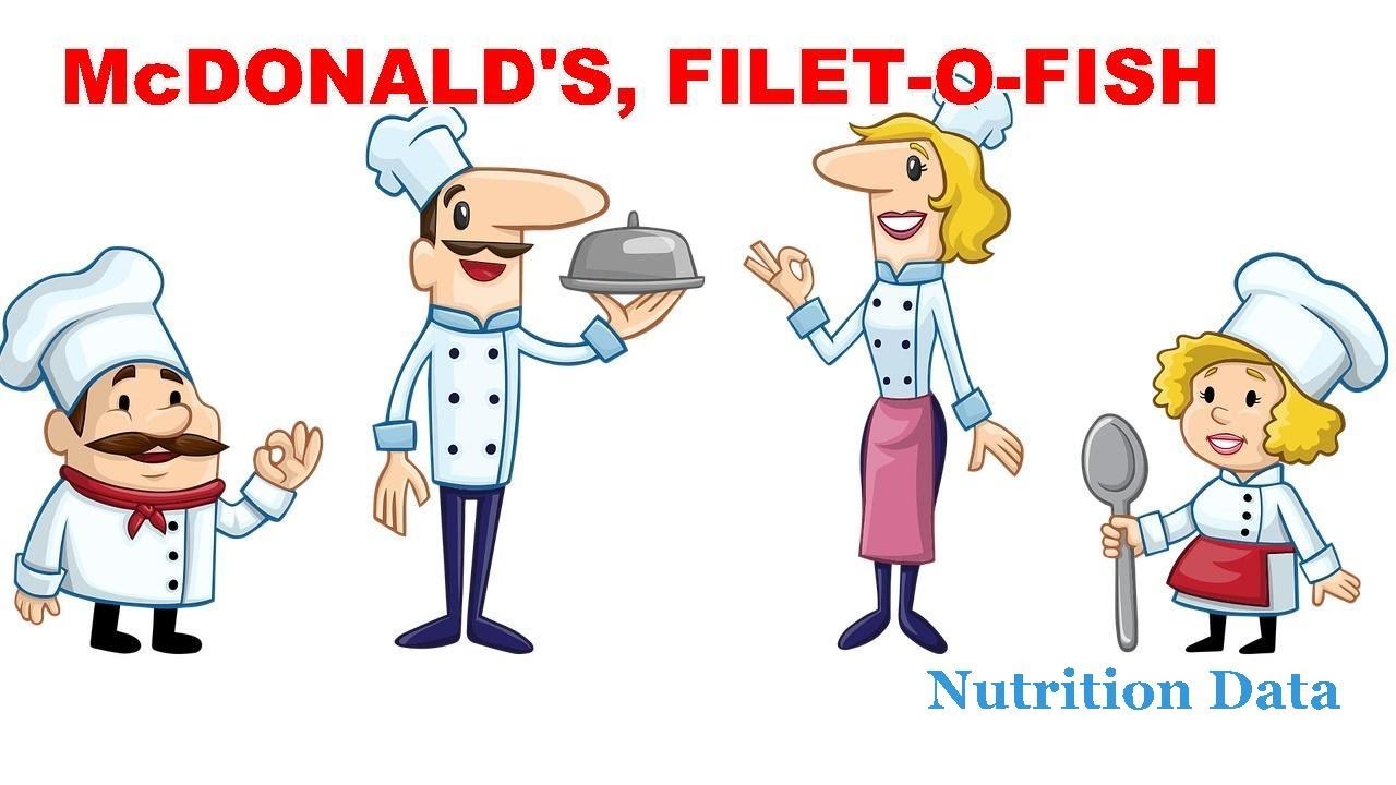 McDONALD'S, FILET-O-FISH - Nutrition Data - YouTube
