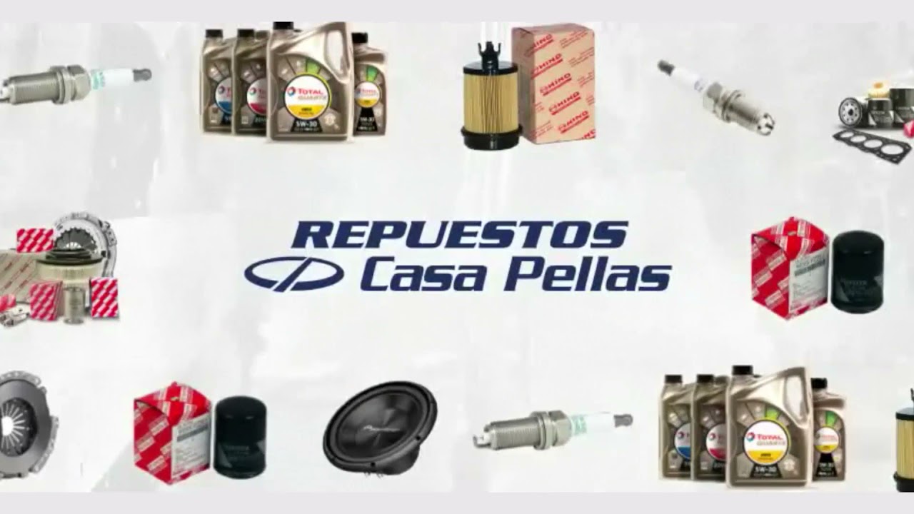 REPUESTOS GENUINOS CASA PELLAS ( SPOT COMERCIAL) - YouTube