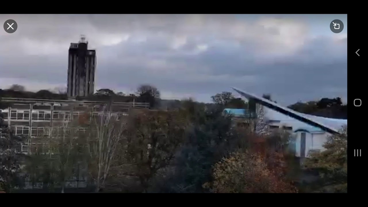 Wrexham Police Station demolition - YouTube