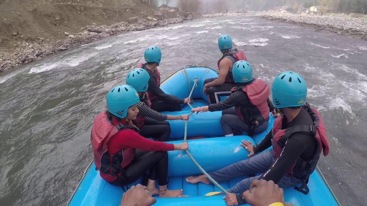 Manali river rafting - YouTube