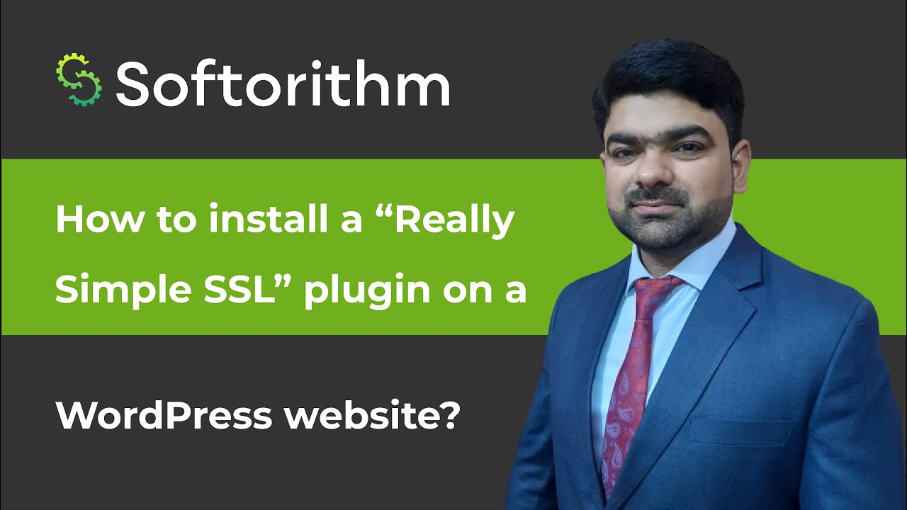 How to install a Really Simple Plugin in a WordPress website - YouTube