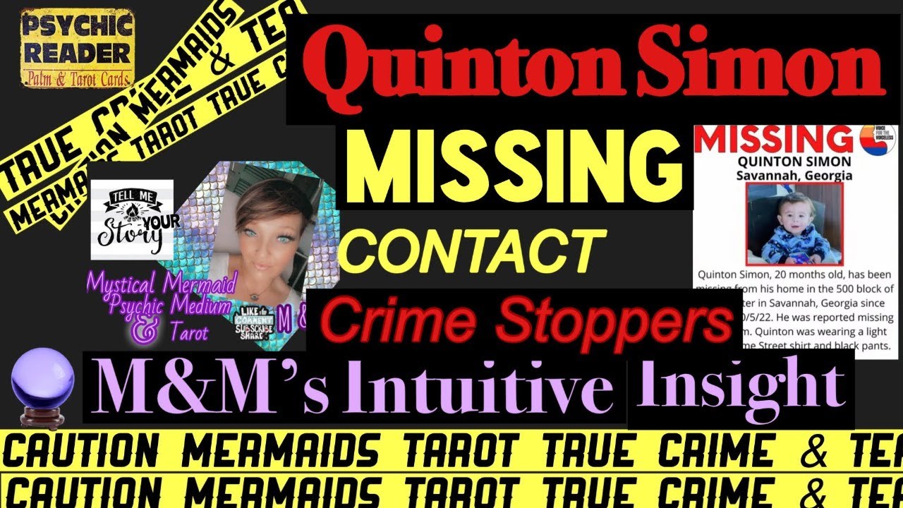 QUINTON SIMON 20MONTH MISSING #QuintinSimon #QuintonSimonMissing # ...