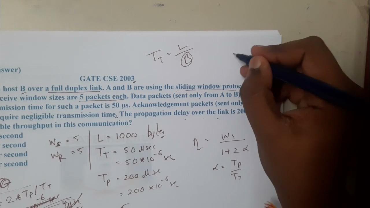 GATE CSE 2003 || Computer Networks || GATE Insights Version: CSE - YouTube