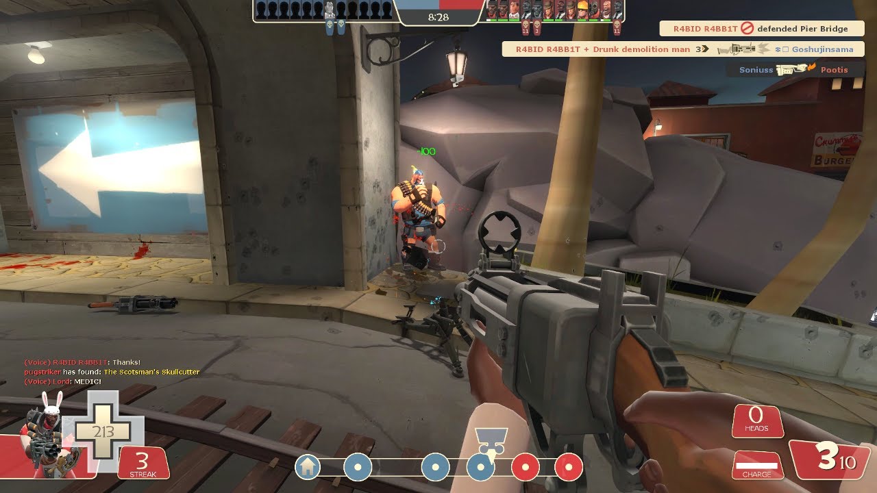 Team Fortress 2 Demoman Gameplay (Pier) - YouTube