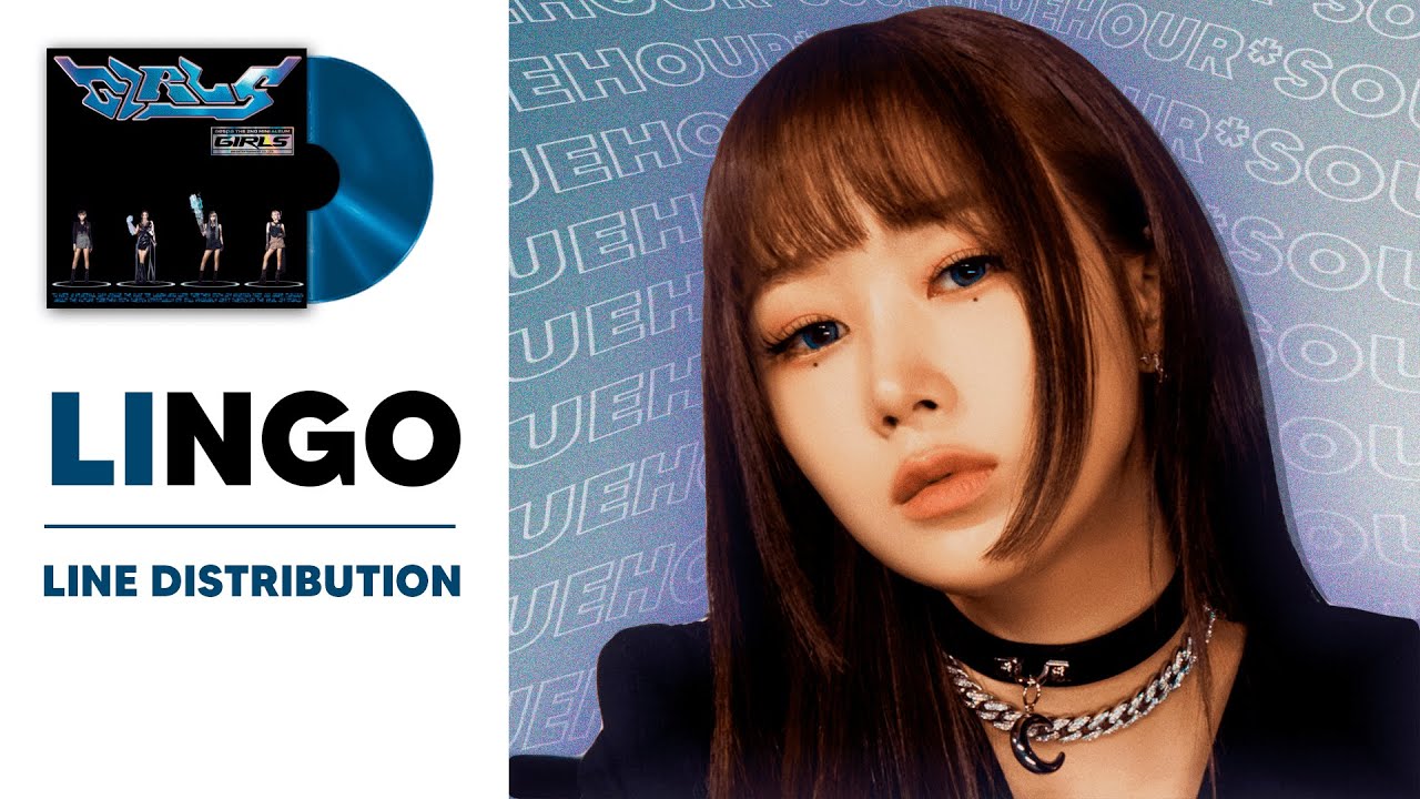 aespa 'Lingo' Line Distribution + English Lyrics | bluehour*soul - YouTube