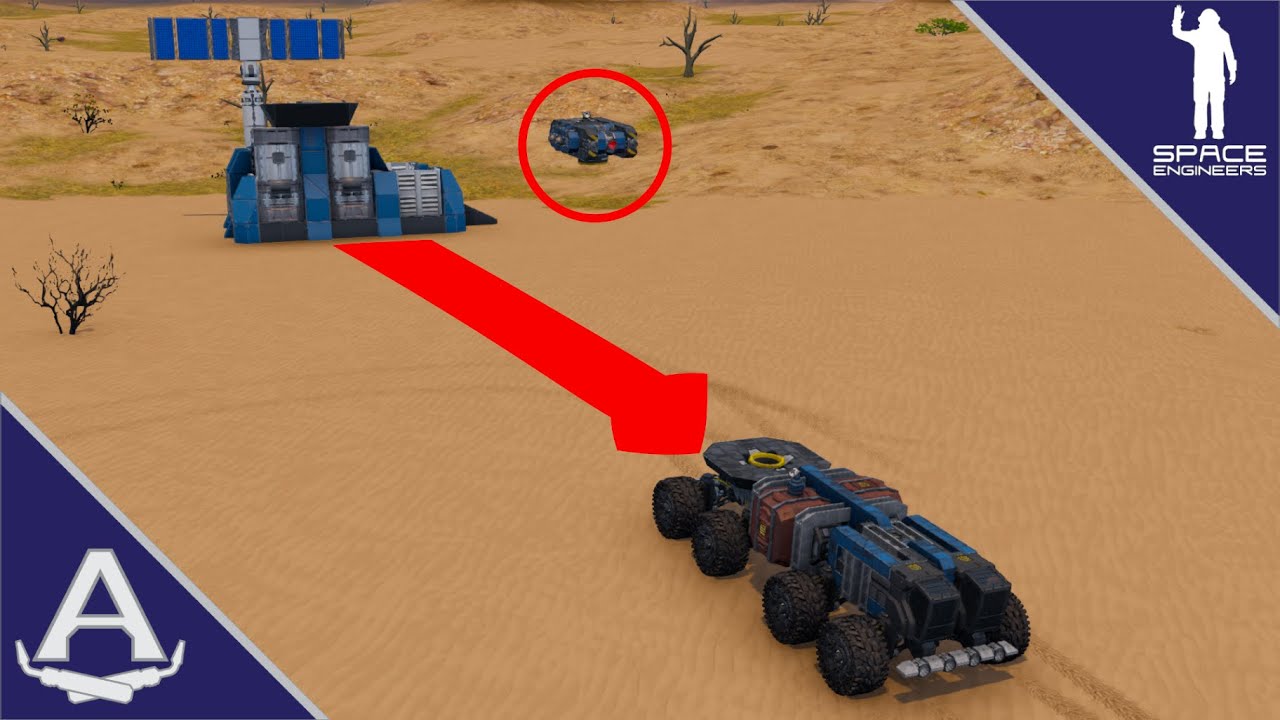 How To Make A CARGO DRONE With AUTOMATIC DOCKING Space Engineers