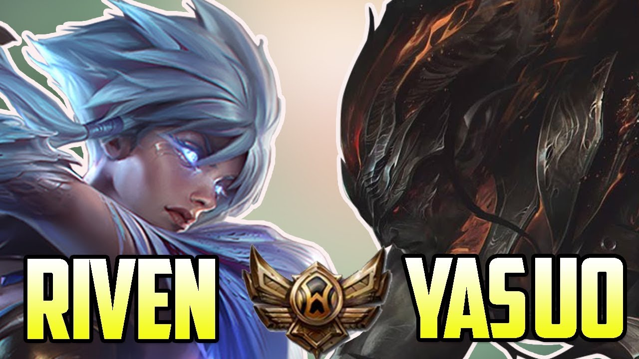THE YASUO VS RIVEN 1 VS 1- Bronze Spectates 43 - YouTube